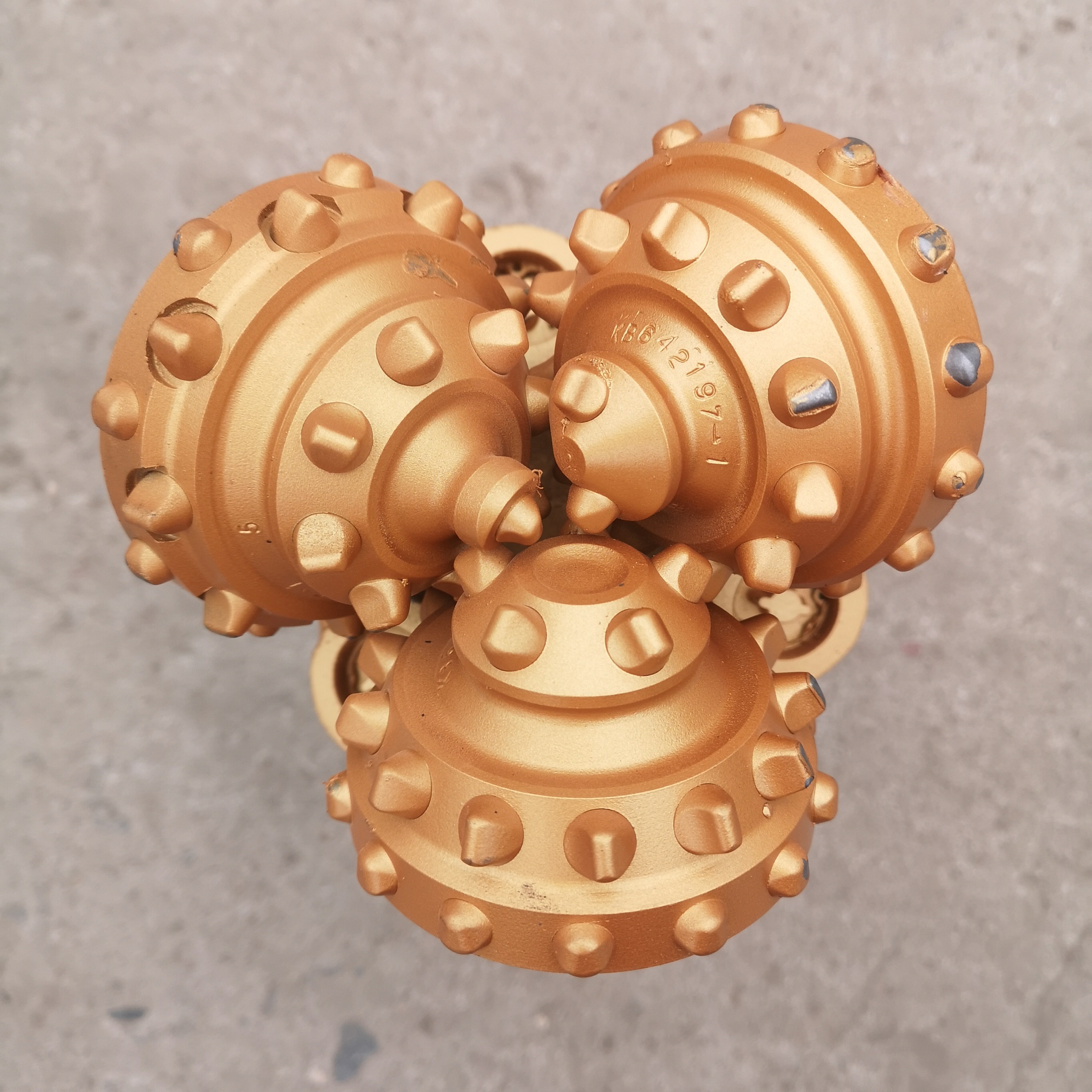 HDD Pilot Tri Hawk Drill Bit Steel Casing Welded Structure